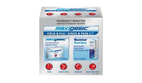 Maxigesic® Cold & Flu Sinus & Pain Kit | Maxigesic®